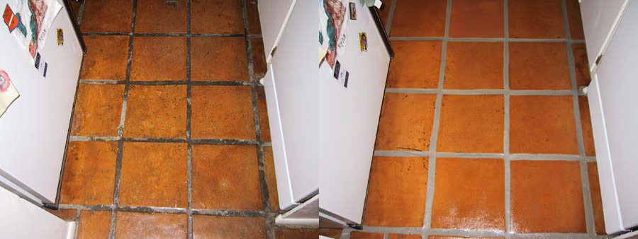 Tile Refinishing Photo | Restored Tile Photo | Mexican Tile Restoration